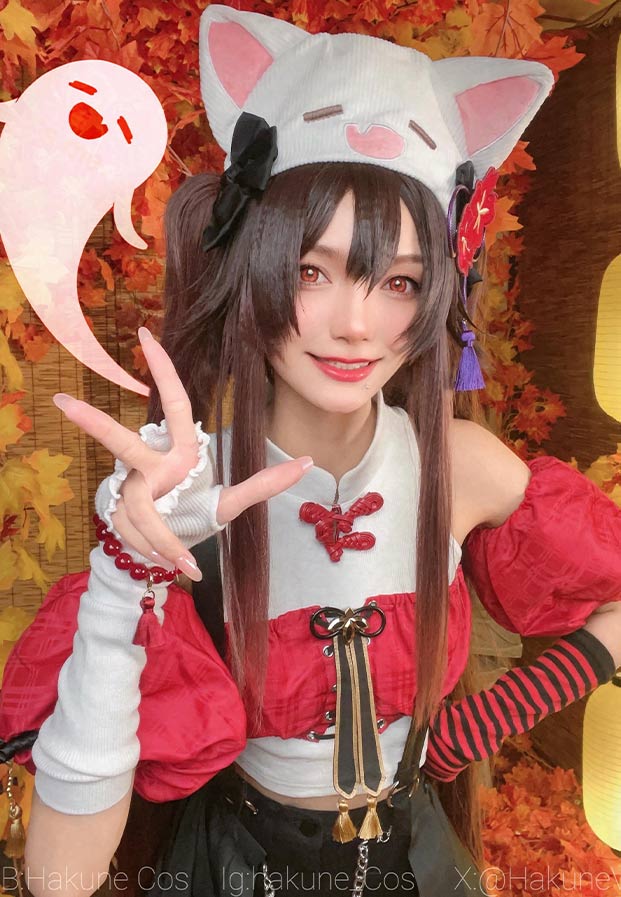 เปิดวาร์ป Hakune Cos คอสเพลย์ผิวขาว หน้าใสลีลาโดนใจ