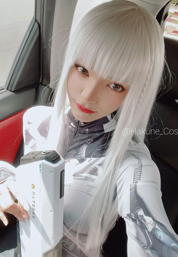 เปิดวาร์ป Hakune Cos คอสเพลย์ผิวขาว หน้าใสลีลาโดนใจ